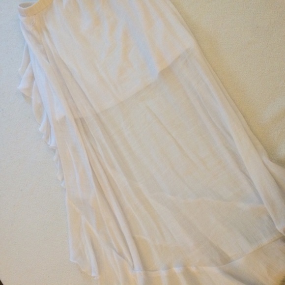 by & by | Skirts | Nwot By By White Hilo Wrap Skirt S Junior | Poshmark